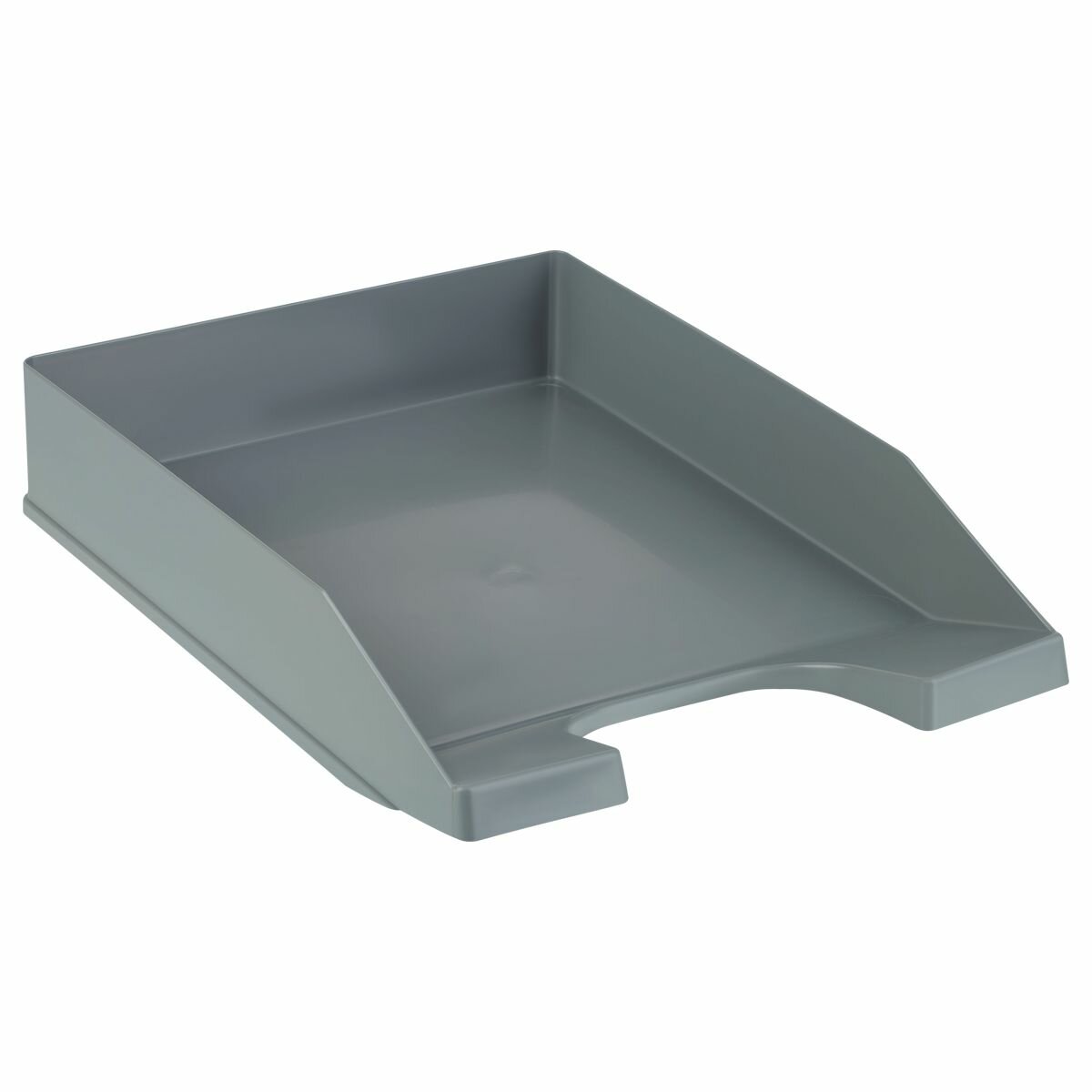 4 шт. Лоток для бумаг горизонтальный СТАММ "Стандарт", серый