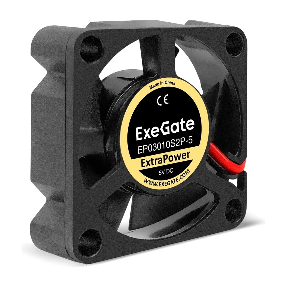 Вентилятор ExeGate 5В DC ExtraPower EP03010S2P-5 30x30x10 мм, Sleeve bearing подшипник скольжения,