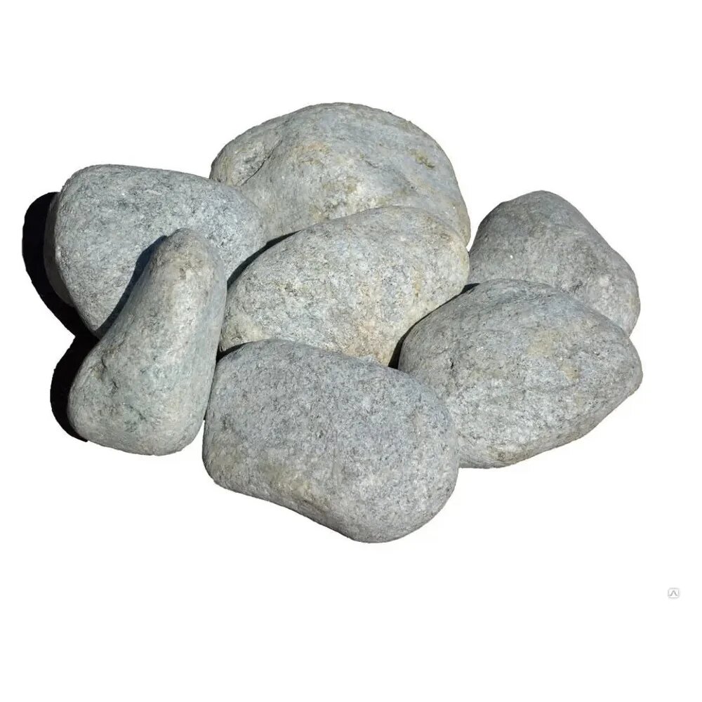 Камень для бани спец Порфирит обвалованный, коробка 20 кг, фракция 70-120 мм ПРФ-АНТ