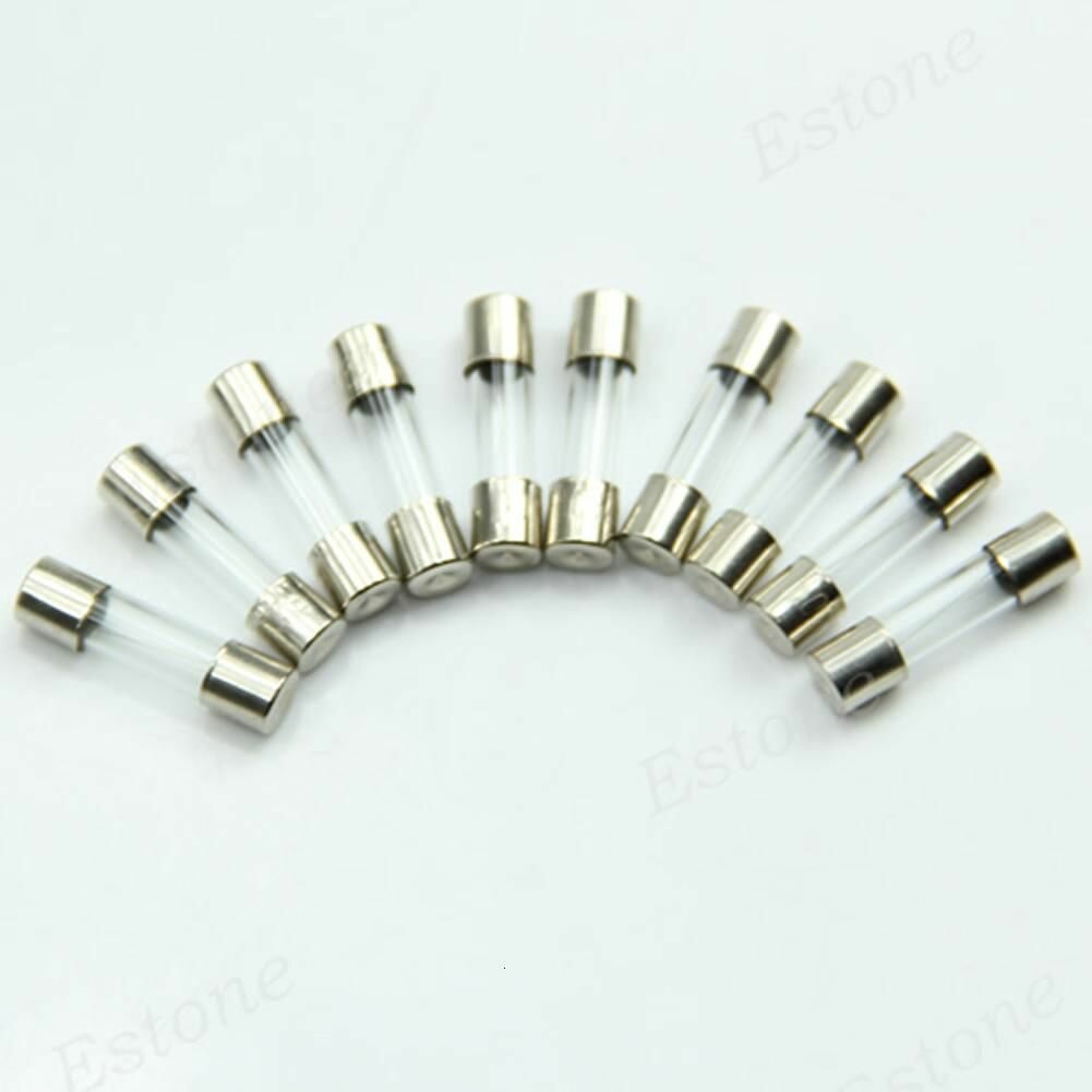 5A 250V Стеклянные предохранители (10 шт)