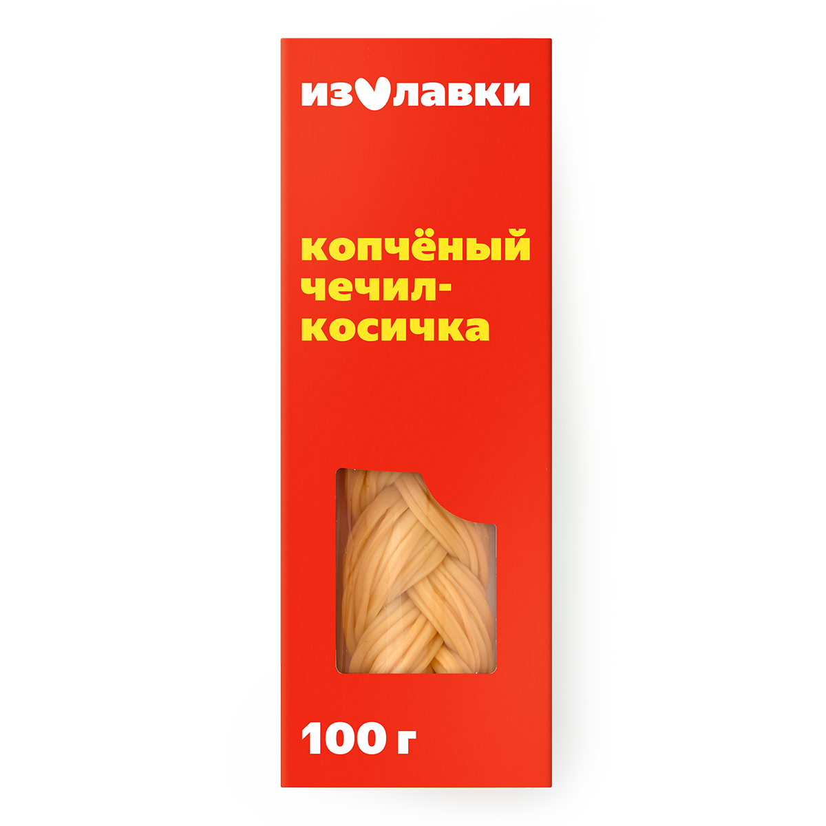 Сыр копчёный Из Лавки Чечил, косичка, 43 % жирности, 100 грамм, 1 уп.