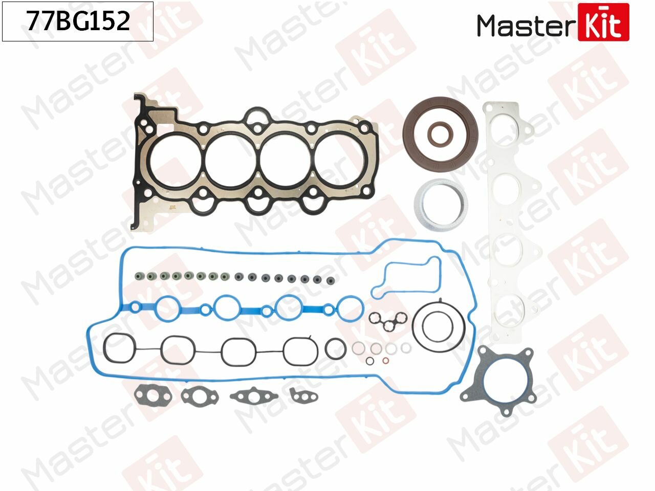 Комплект прокладок двигателя Hyundai SOLARIS, I, RB G4FD MasterKit 77BG152