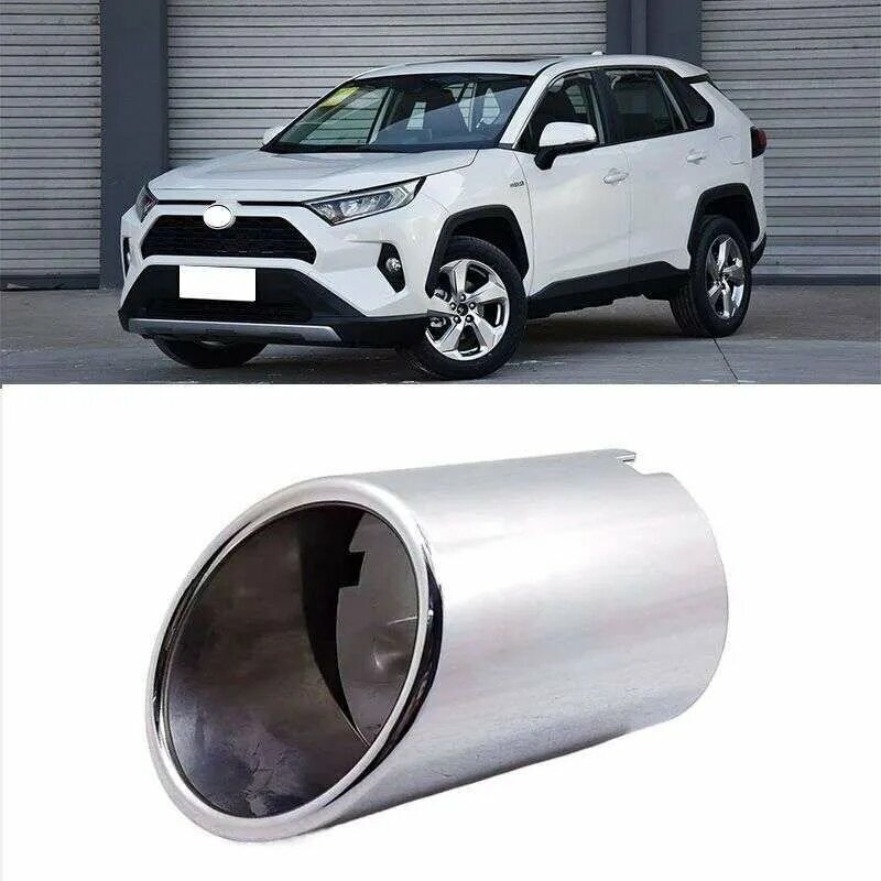 Глушитель, диаметр 56 мм арт. Toyota RAV4 2019 2020 2021 2022 2023 2024