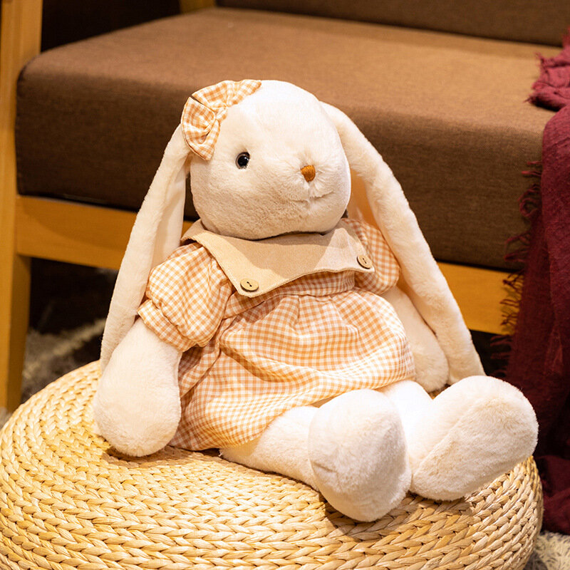 Baby Lily кролик плюшевая игрушка кукла детская спящая подушка успокаивает куклу подарок на день рождения девушки Лилия