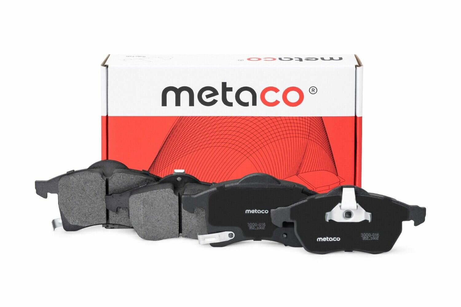 METACO Колодки тормозные передние OPEL ASTRA G/ H/ MERIVA/ CORSA C/ D/ ZAFIRA (F75)/ B 79 mm х 156.3 mm