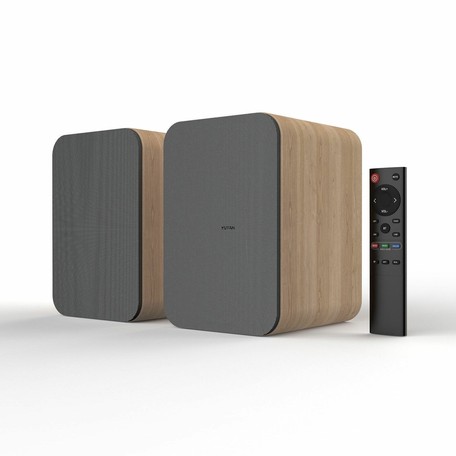 80 Вт Bluetooth Динамик HiFi Динамик 2.0 Саундбар для ПК Сабвуфер с басовым эффектом DAC, подарок на Новый год BK4020D