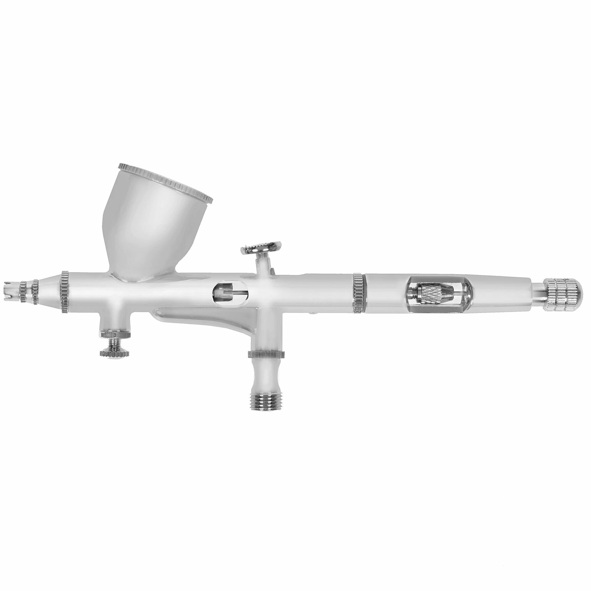 Аэрограф пневматический Patriot AB 400, серебристый, 9 л/мин, 0.5 - 3.5 Бар