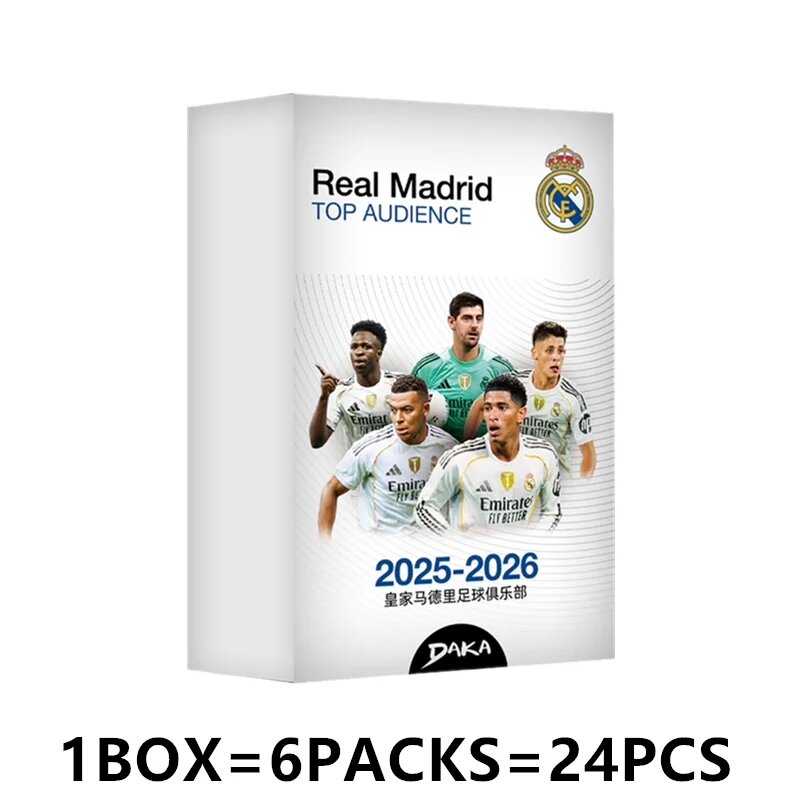 Коллекционная карта DAKA Top Audience Series 2 1box-Real Madrid