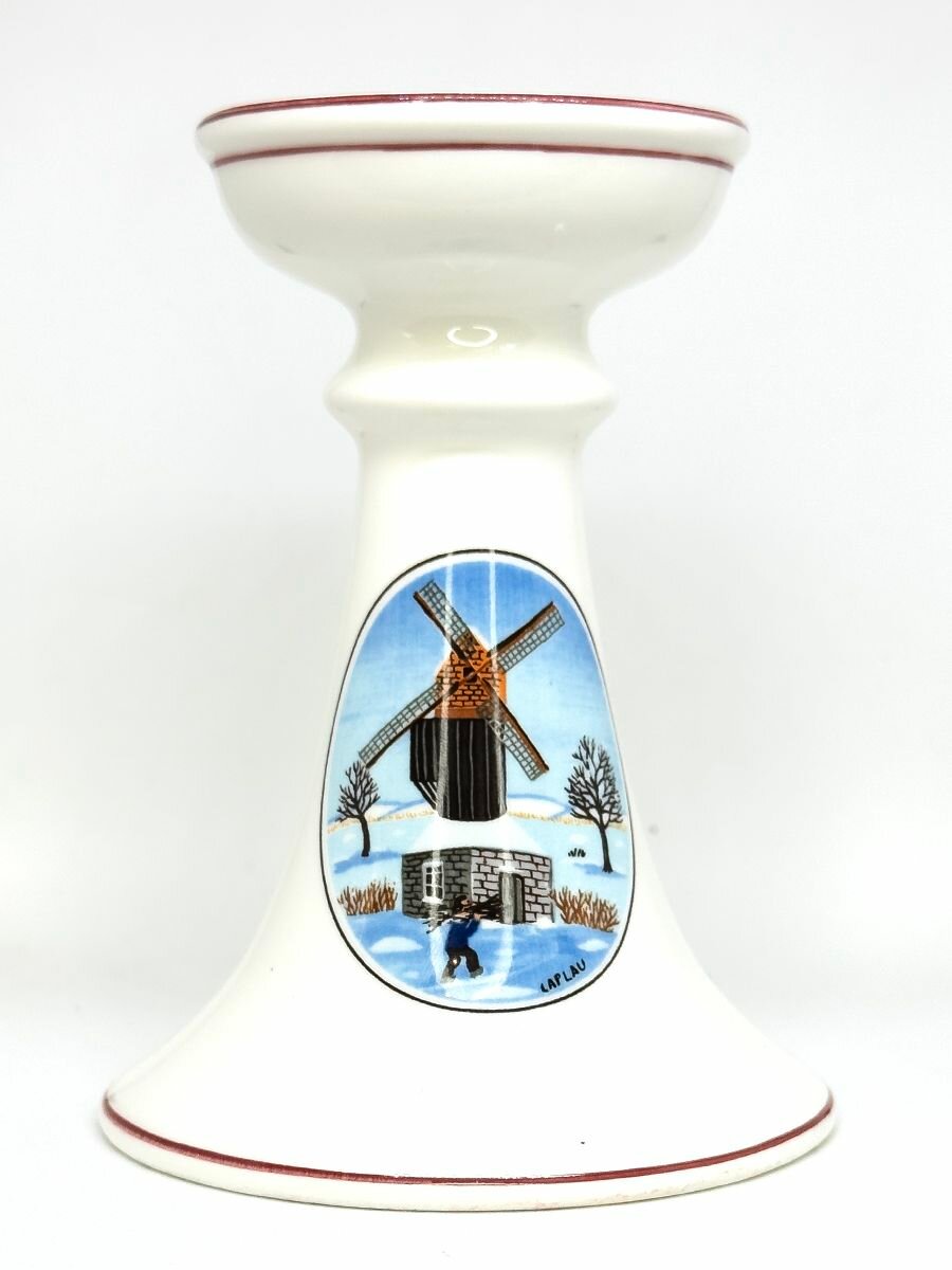 Винтажный подсвечник "Naif" Villeroy & Boch, фарфор, Люксембург