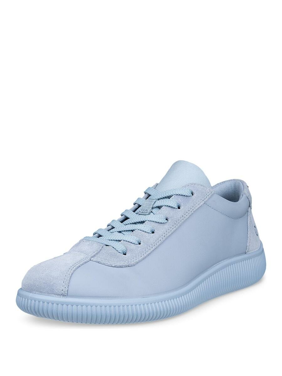 Кеды ECCO SOFT ZERO W, полнота 6 (RU)/ на среднюю стопу, размер 39, голубой — фото 1