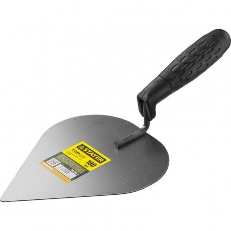 Кельма штукатура STAYER ? STANDARD? с пластмассовой ручкой, КШ