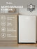 Морозильник TESLER RF-90 WHITE, белый, 83 л, 4 ящика, класс А