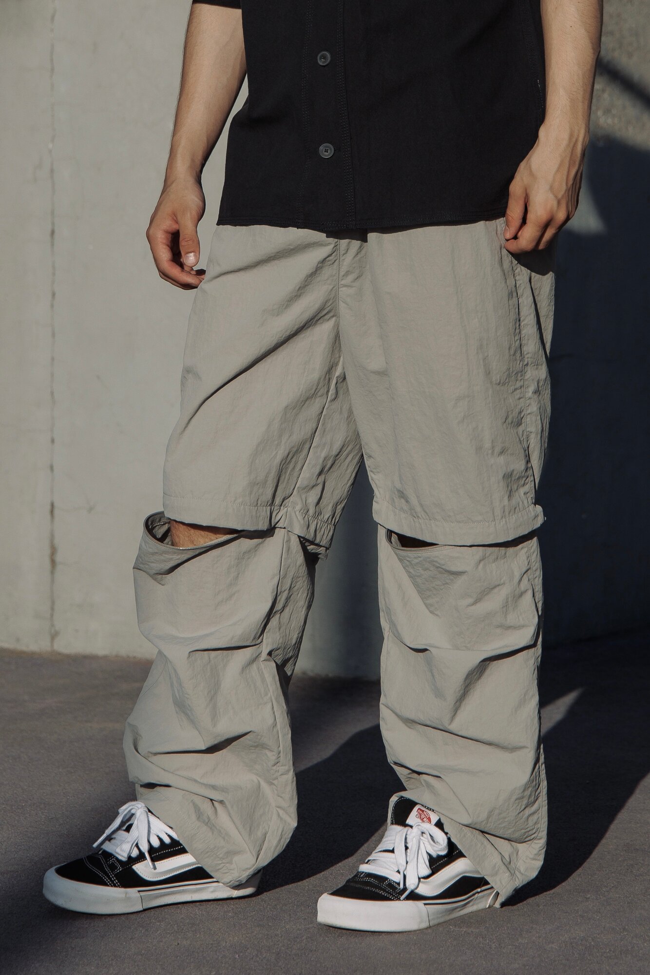 Брюки карго 2 в 1: брюки и шорты