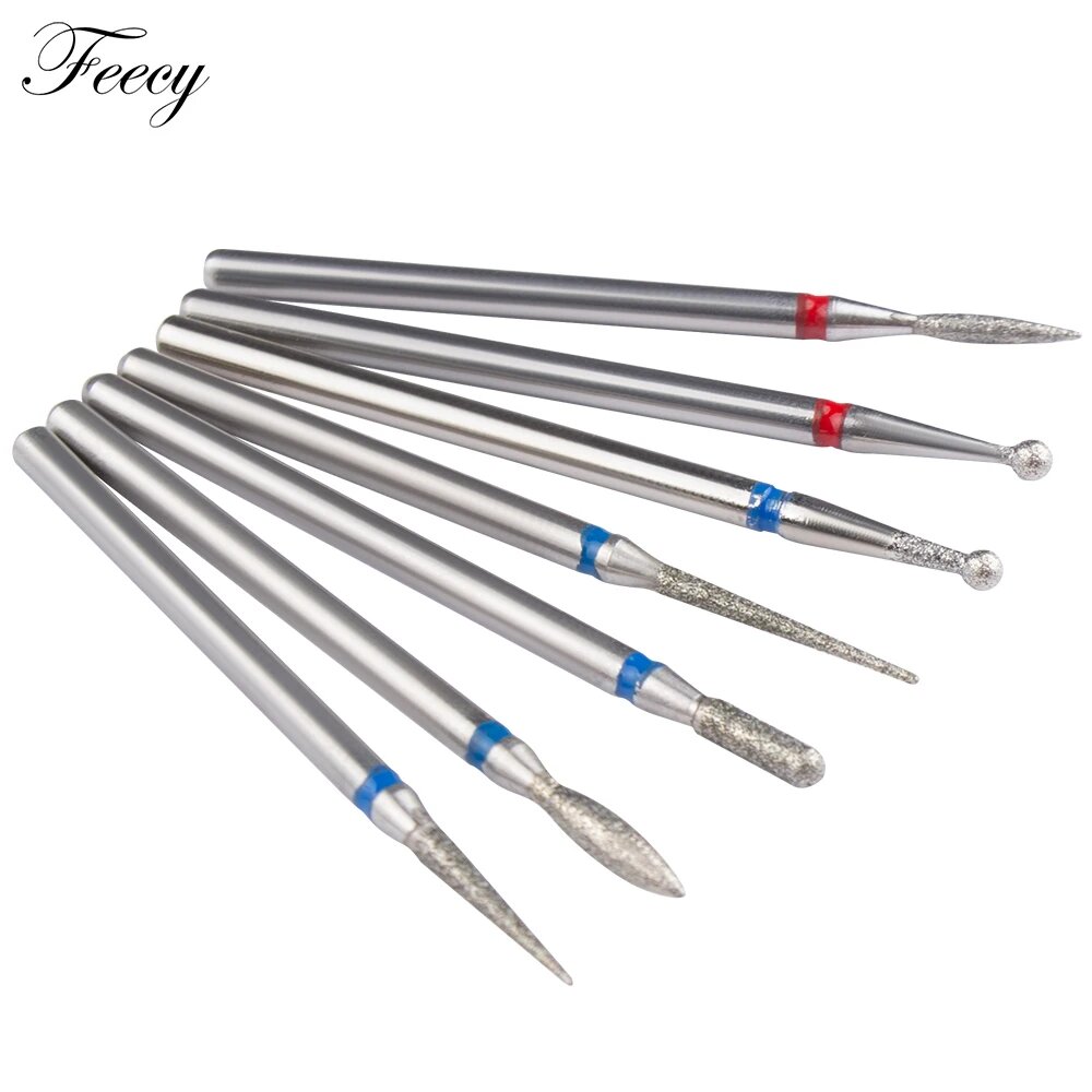 7 шт. алмазных фрез для маникюра и педикюра Feecy, Цвет: 7PCS