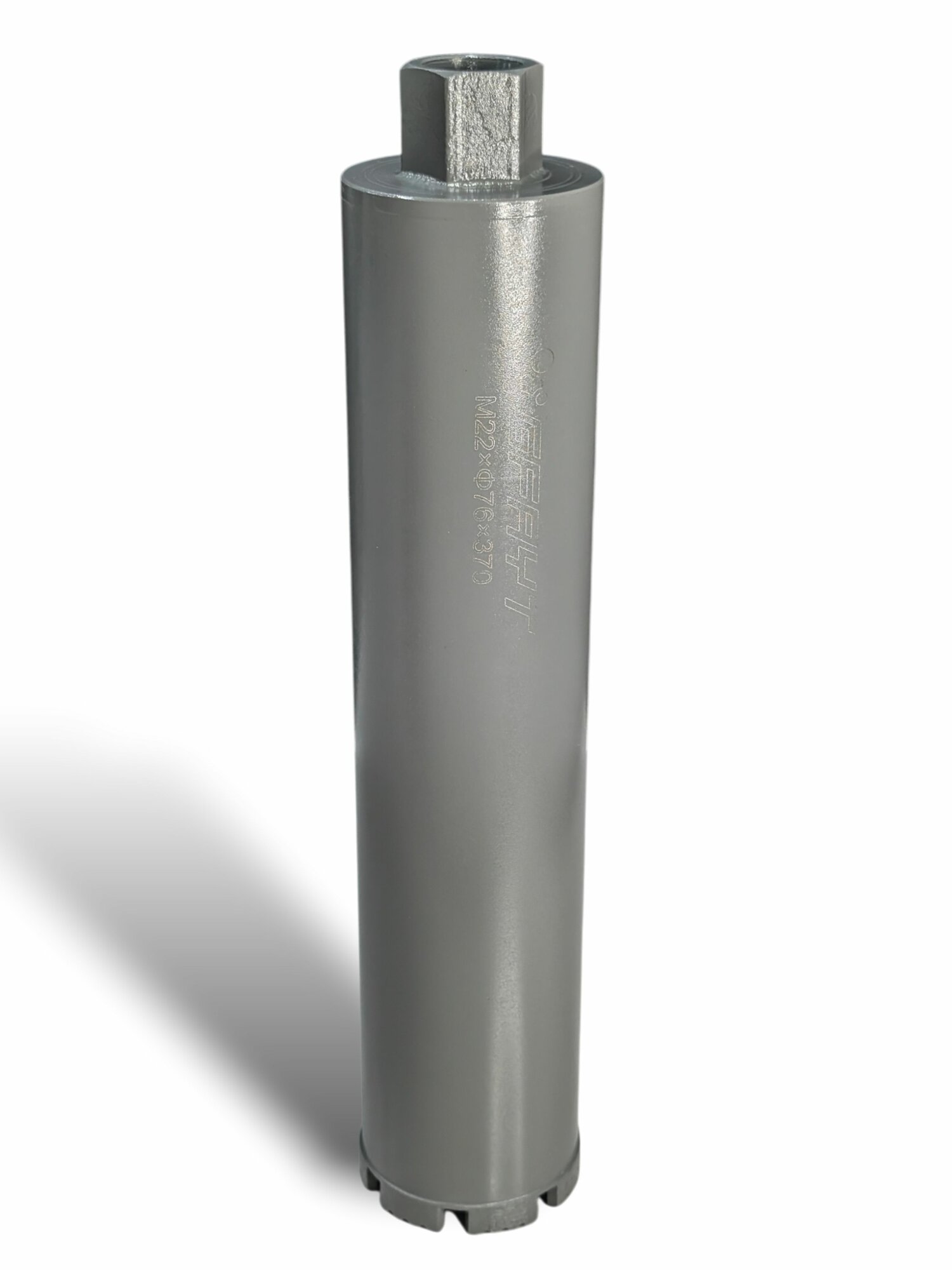 Коронка алмазная по железобетону 76 мм М22