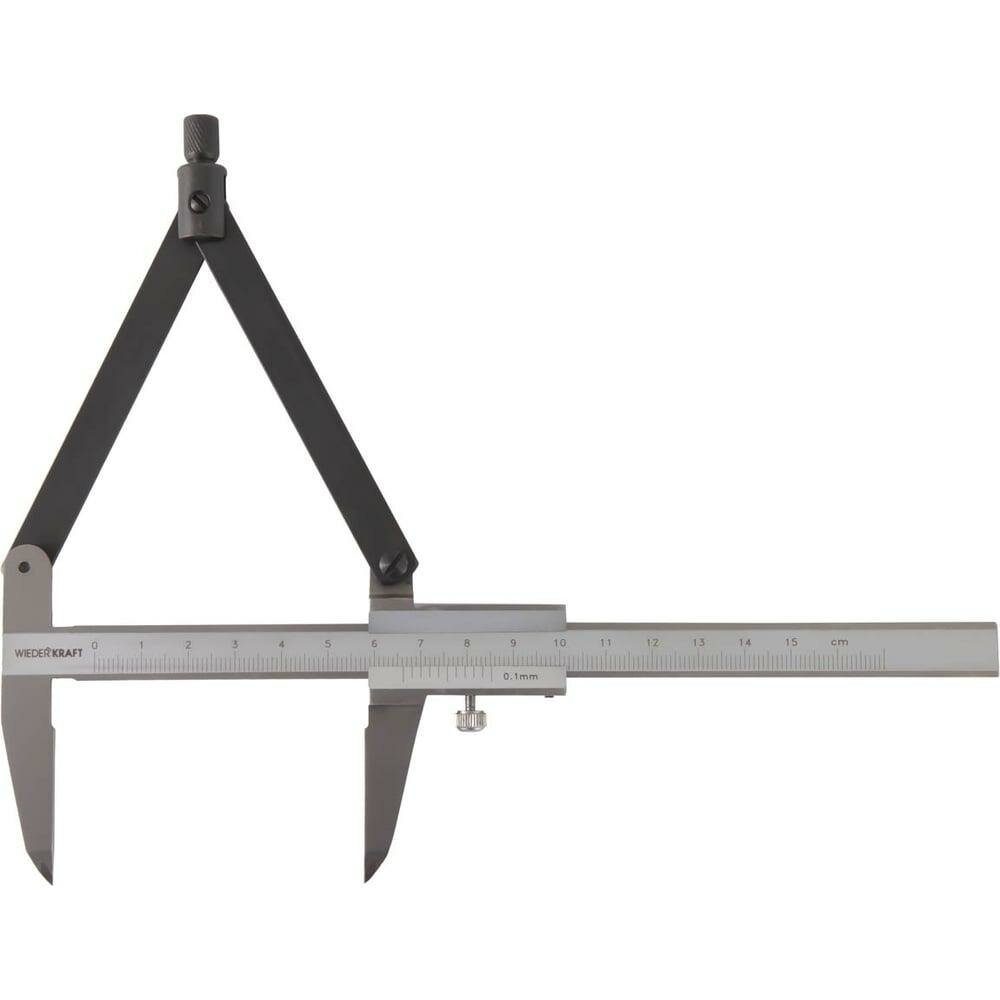 Разметочный штангенциркуль WIEDERKRAFT 150 мм, 0.1 мм WDK-CM1501
