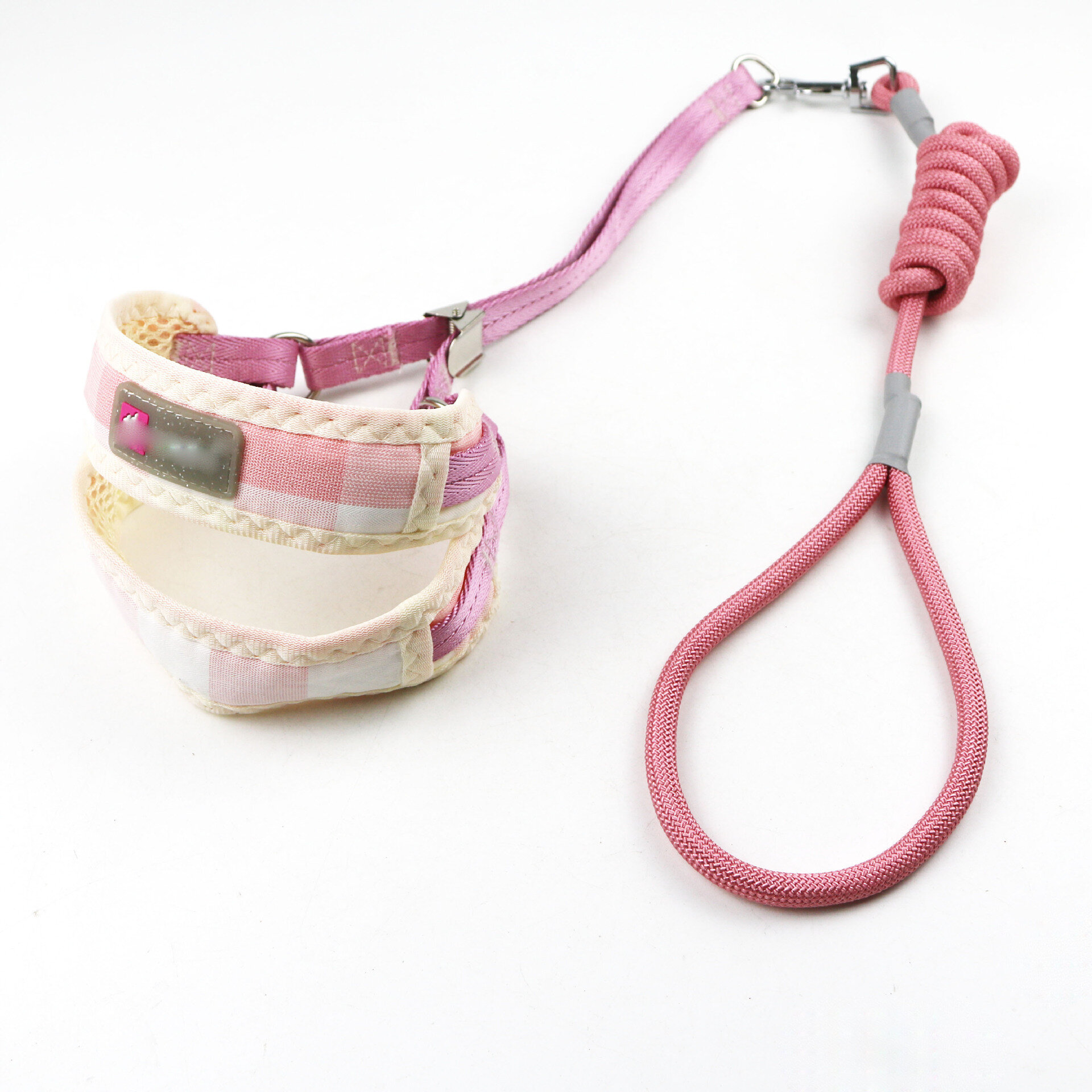 Летний поводок-жилет для мелких пород собак - дышащий и нескользящий поводок для той-терьеров и померанцев