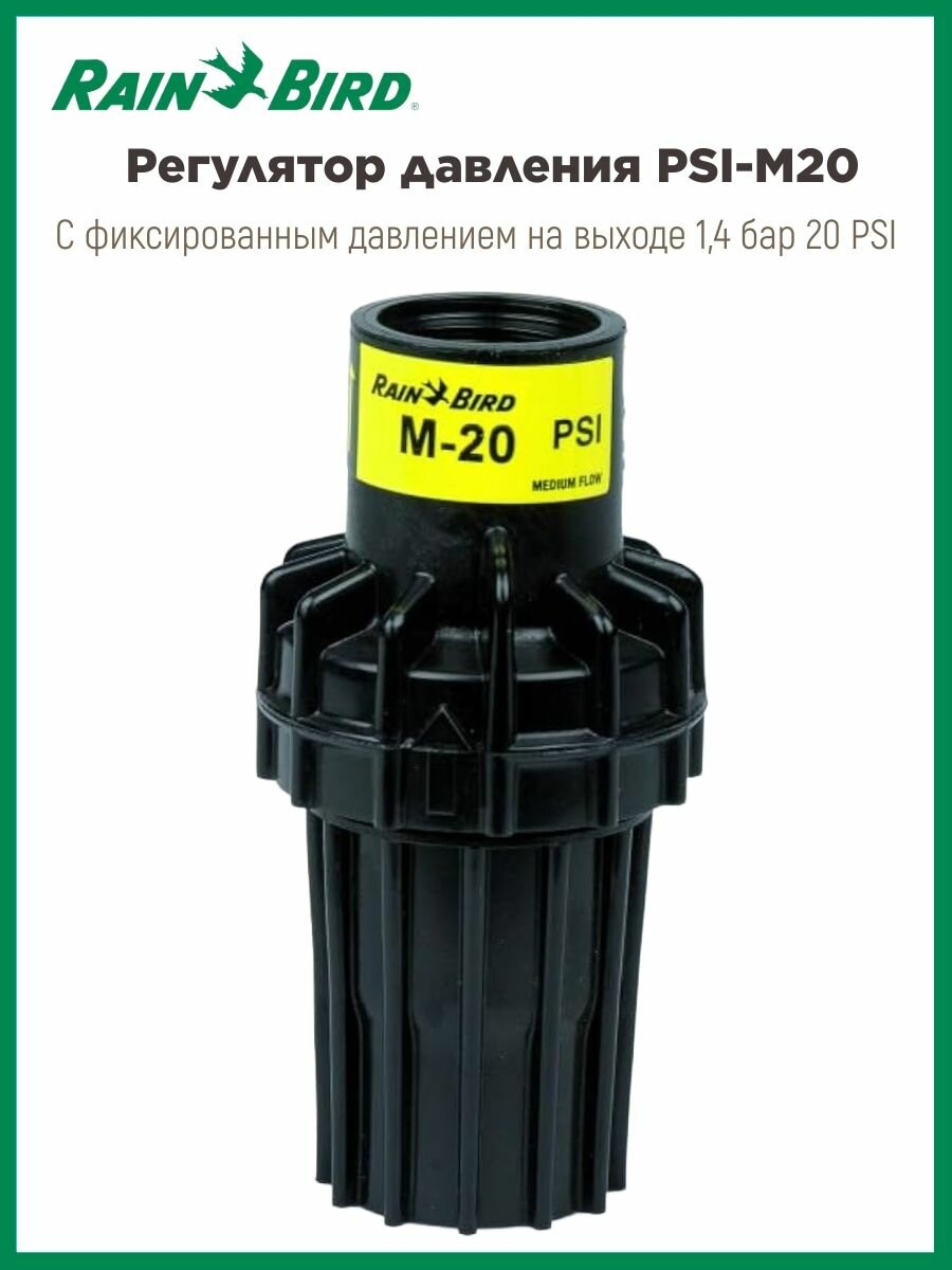 Регулятор давления 20PSI Rain Bird PSI-M20