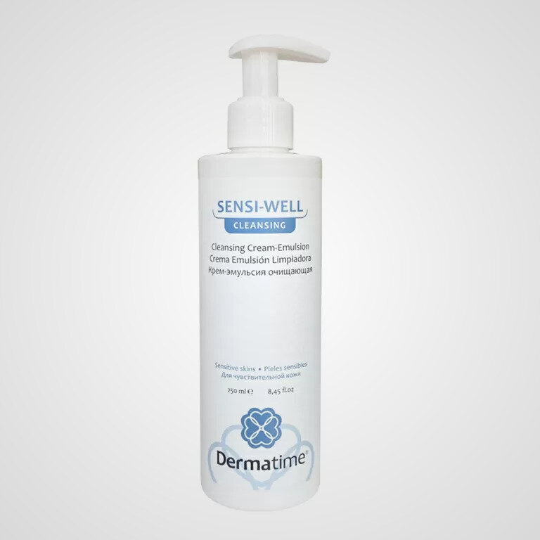 Крем-эмульсия очищающая SENSI-WELL 250 мл DERMATIME SENSI-WELL Cleansing Cream-Emulsion Крем 250 мл