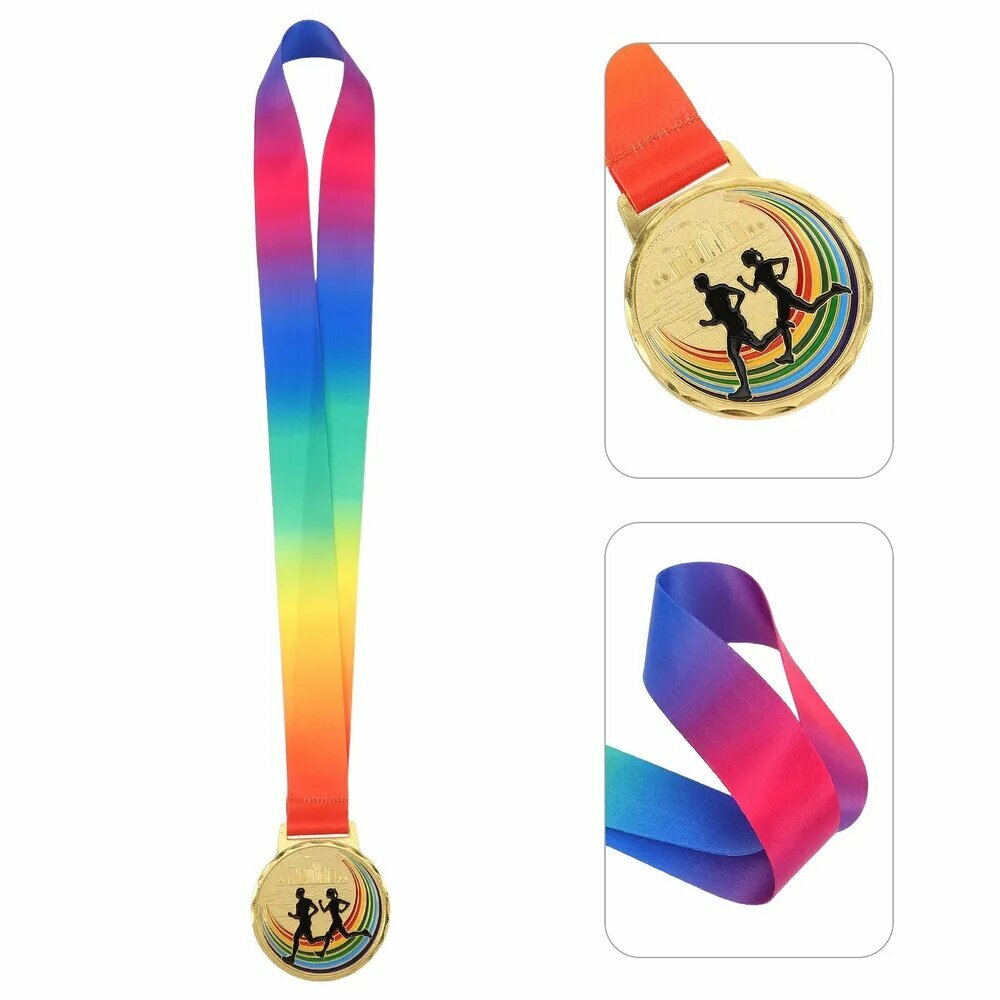 Легкая спортивная медаль из цинкового сплава для награждения на открытых беговых соревнованиях