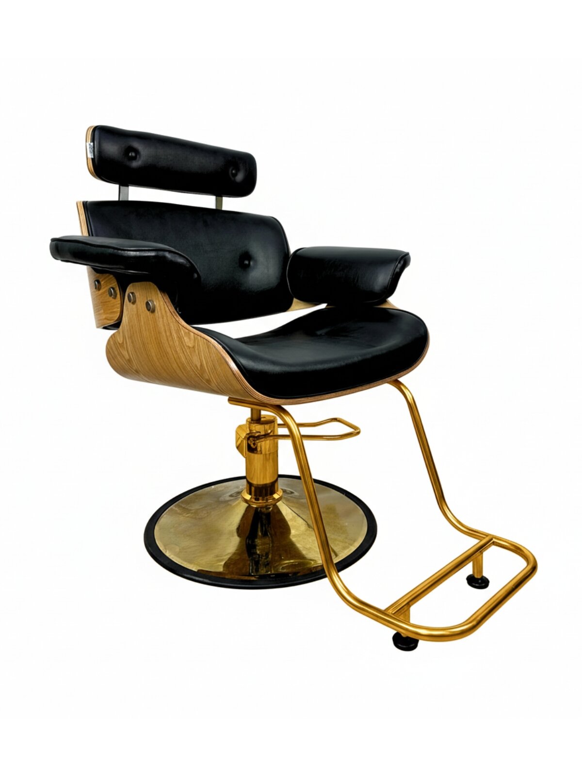 Парикмахерское барбер кресло для клиента с откидной спинкой DiBiDi JB1068, гидравлика, byDi