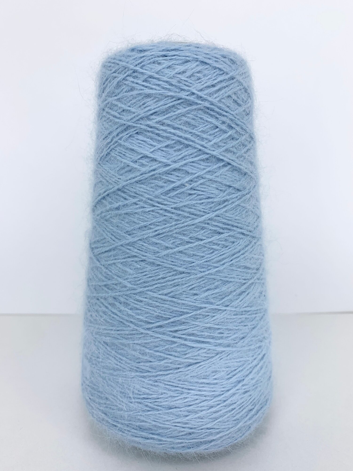 Ангора 80%, п/а 20%; 450м/100гр; цвет: baby blue, голубой; вес: 100гр, italyyarn