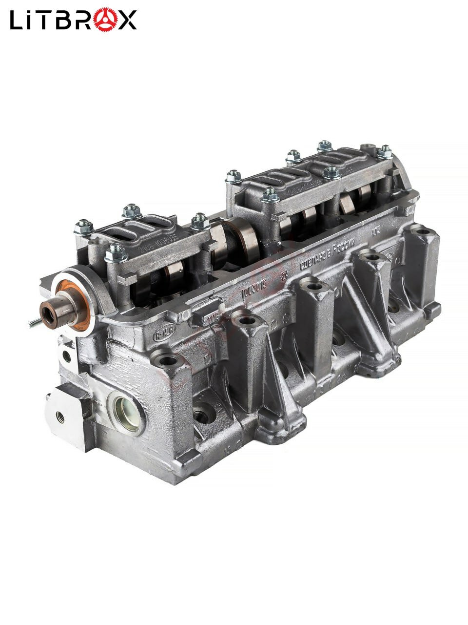 Головка блока цилиндров (ГБЦ) (8 кл.) в сборе ВАЗ LADA Kalina, Priora, Granta / 1118-1003011