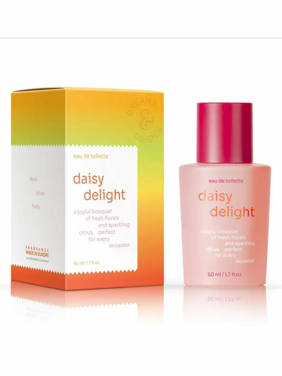 Туалетная вода La Ville La Vie DAISY DELIGHT 50ml (citrus, fresh florals) для женщин