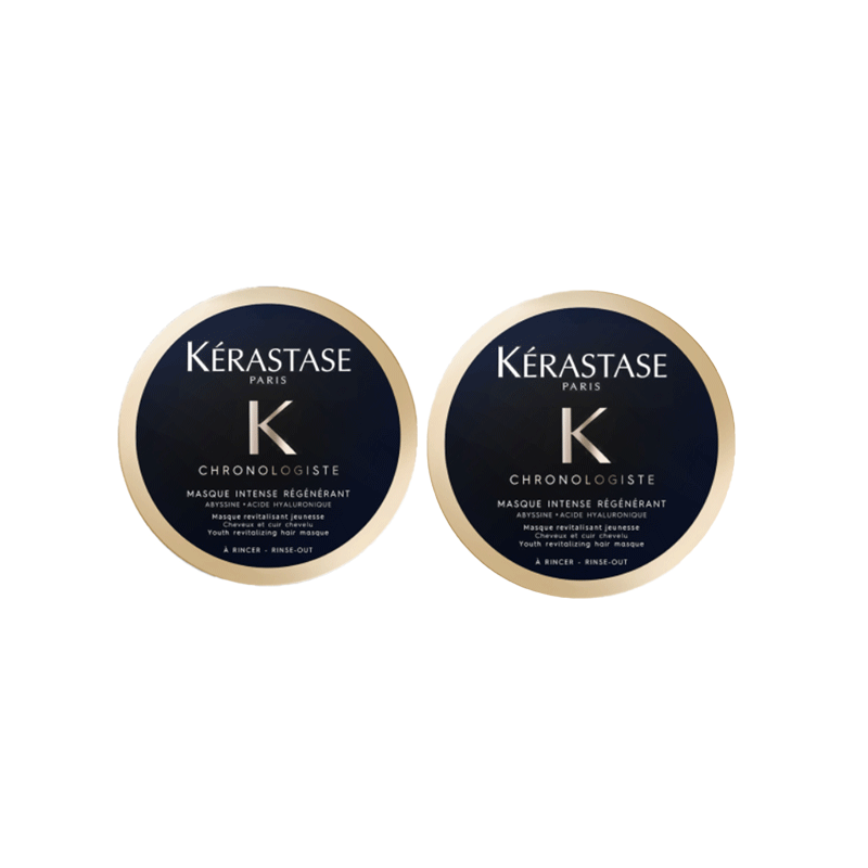 Маска для волос унисекс KERASTASE Chronologiste Black Diamond Key Source, 75ml*2