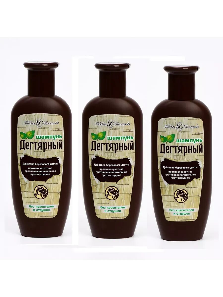 Шампунь для волос Дегтярный 250 мл 3шт