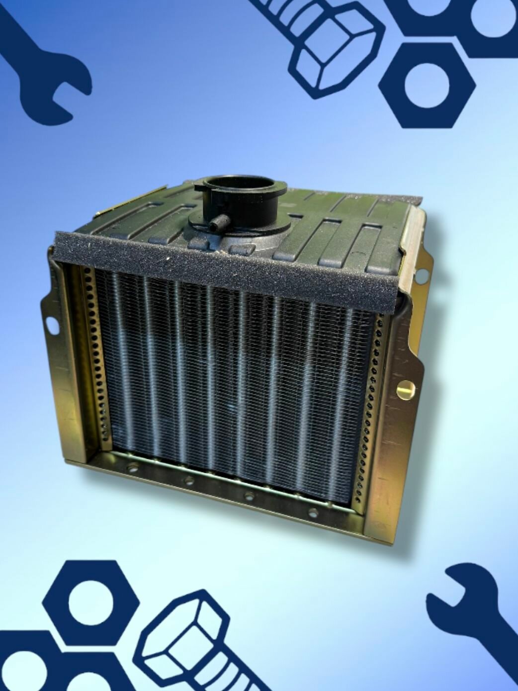 Радиатор на дизель ZS1100/ZS1115 на мотоблок и минитрактор.