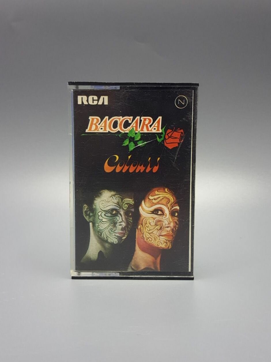Baccara "Colours" винтажная аудиокассета с записью, Испания, 1979г.