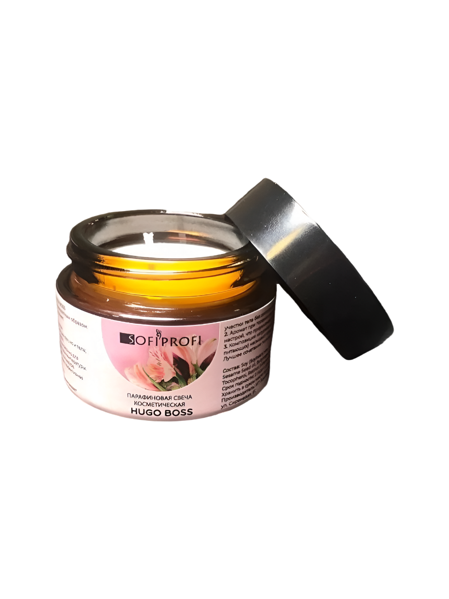 Парафиновая свеча косметическая Hugo Boss Sofiprofi Cosmetic Paraffin Candle Hugo Boss, 30 мл