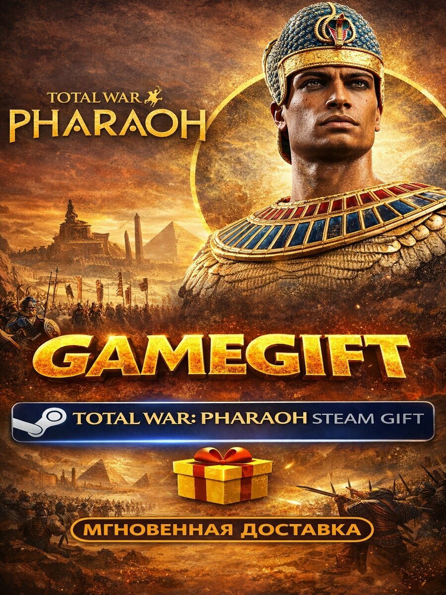 Игра Total War: PHARAOH - Standard Edition для STEAM ПК (PC) | Страна активации - Кувейт | Подарком на Ваш аккаунт | Автовыдача
