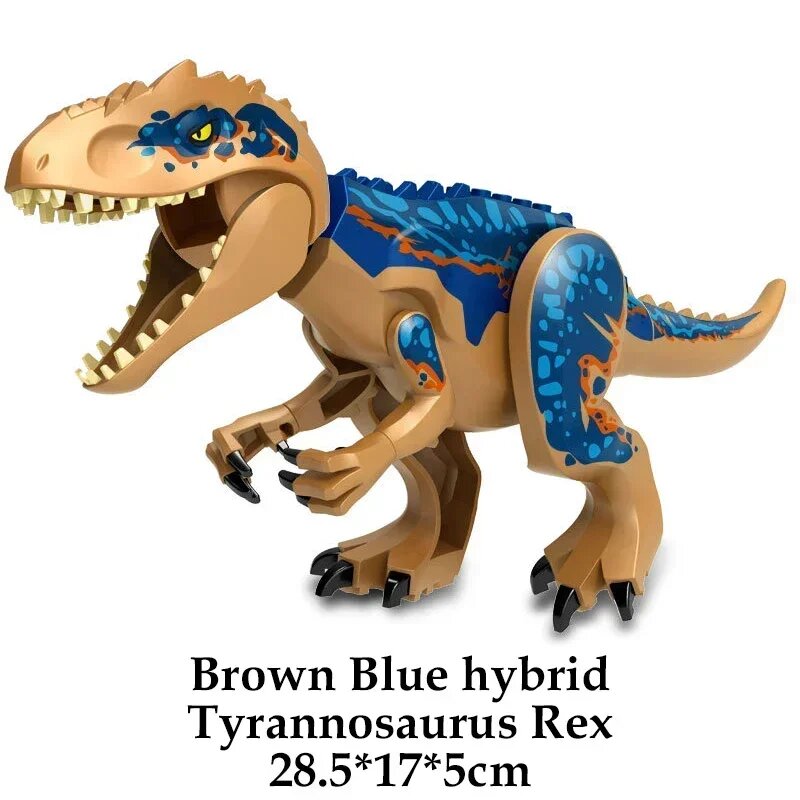 Блочный конструктор Jurassic World Парк динозавров Средний Azure