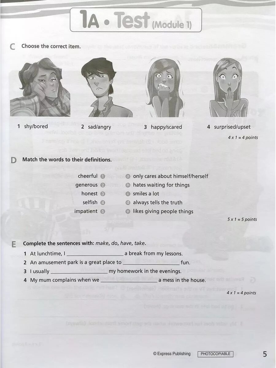 Right On! 2 Test Booklet | 2 Test Booklet для проверки пройденного материала. — фото 1