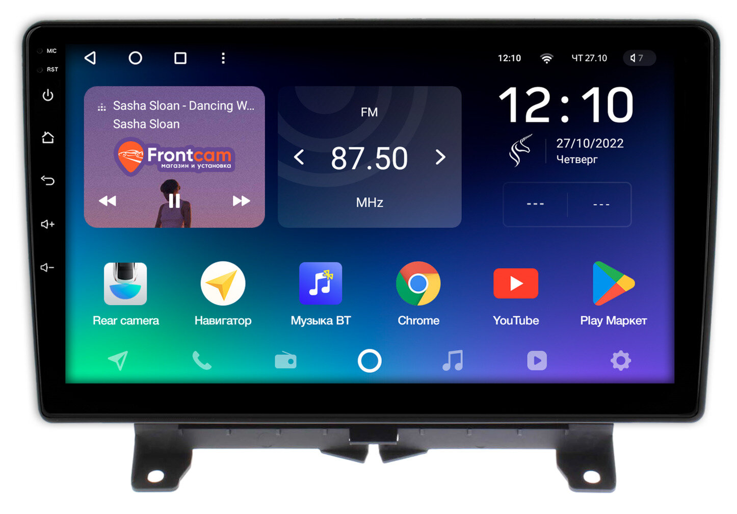 Штатная магнитола Teyes SPRO PLUS 4/64 9" RM-9-1204 Land Rover Range Rover Sport 2005-2009 Android 10 (4G-SIM, DSP, IPS)