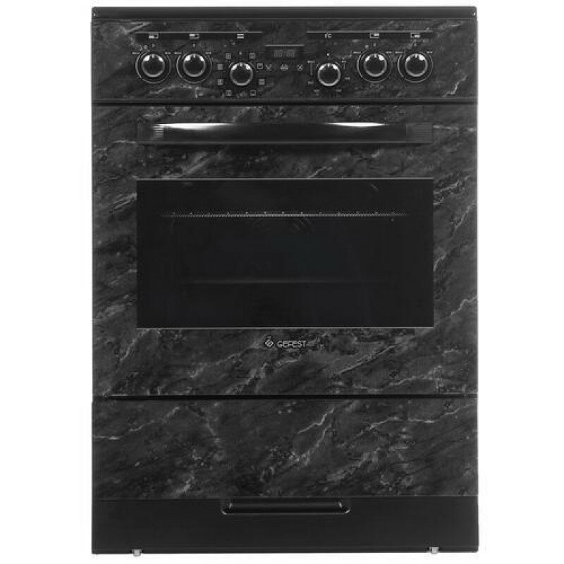 Электрическая плита Gefest EC 6543М1 черный, стеклокерамика, гриль