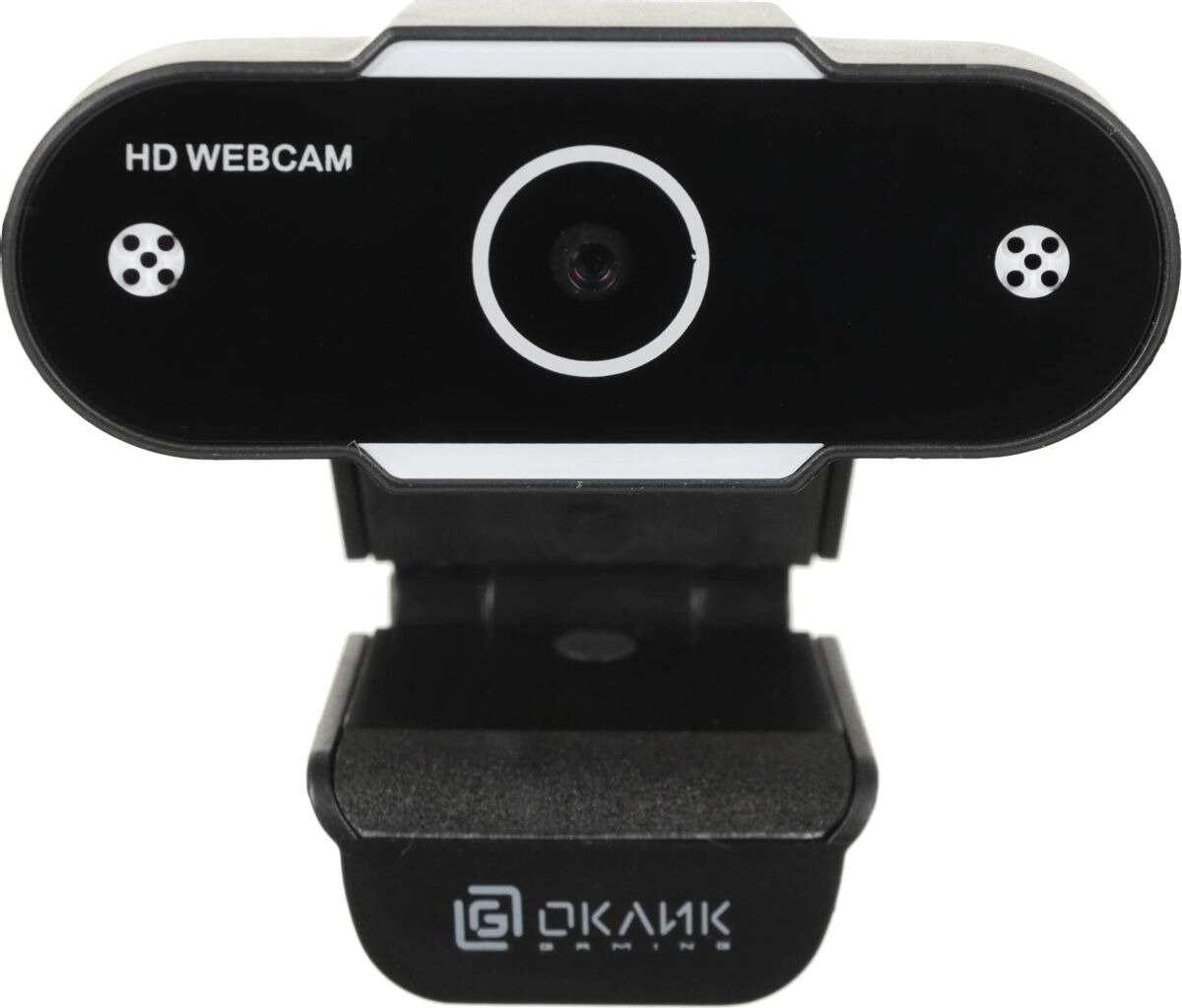 Камера Web Oklick/Оклик OK-C012HD черный 1Mpix (1280x720) USB2.0 с микрофоном