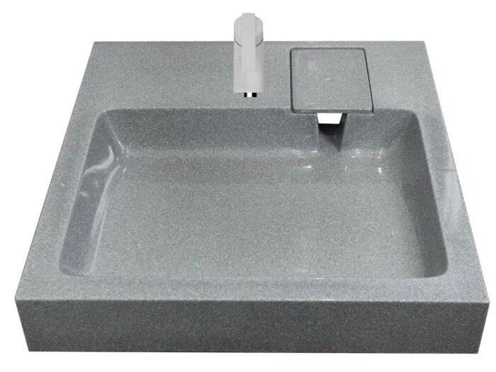 Раковина над стиральной машиной Stella Polar Солярис SP-00001679 серая