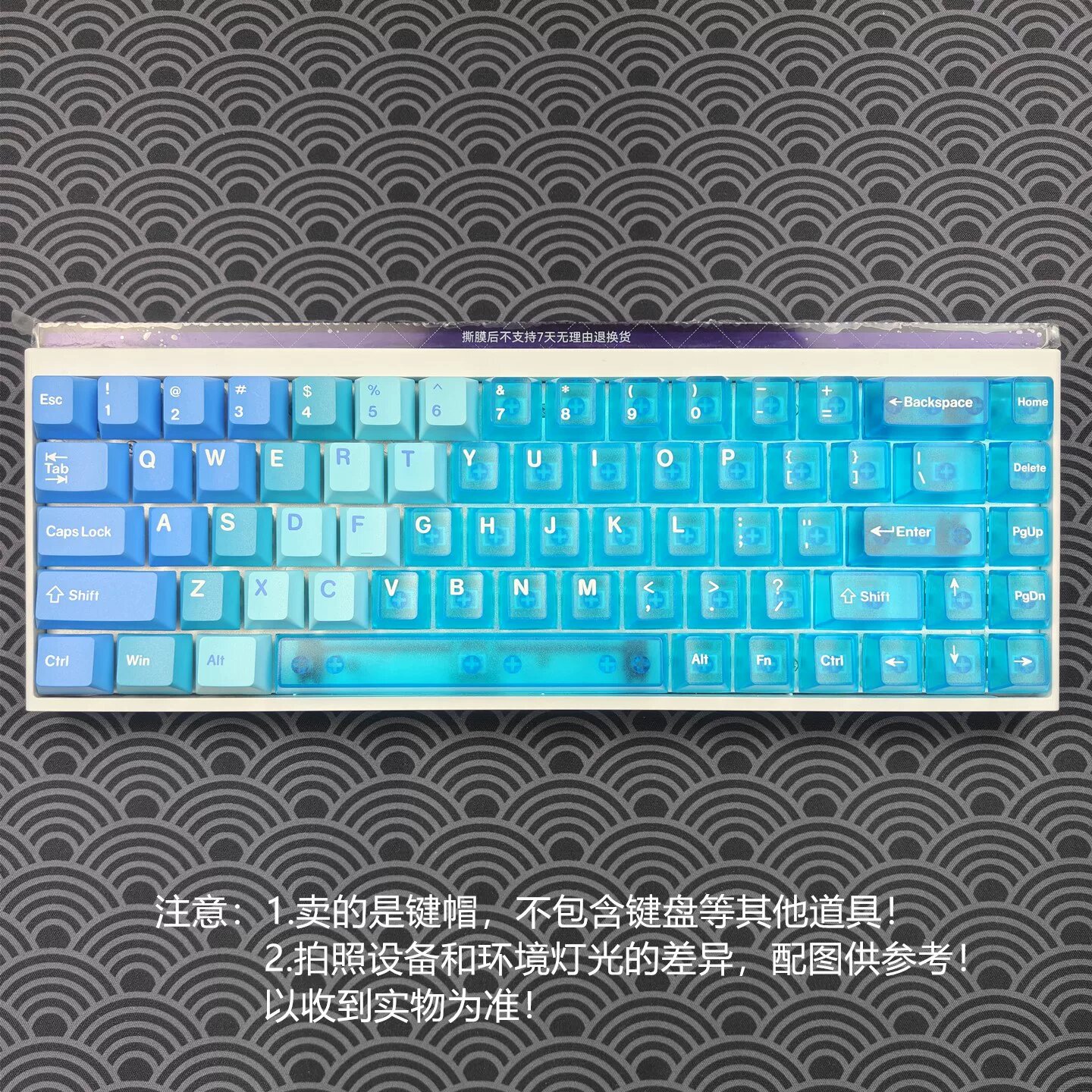 Кейкапы Hawaii 2.0 поддерживают Wooting Night Demon EZ63, ACE68, MADE68, Magician, RS7, F87, RS6. Синий xtrfy k5