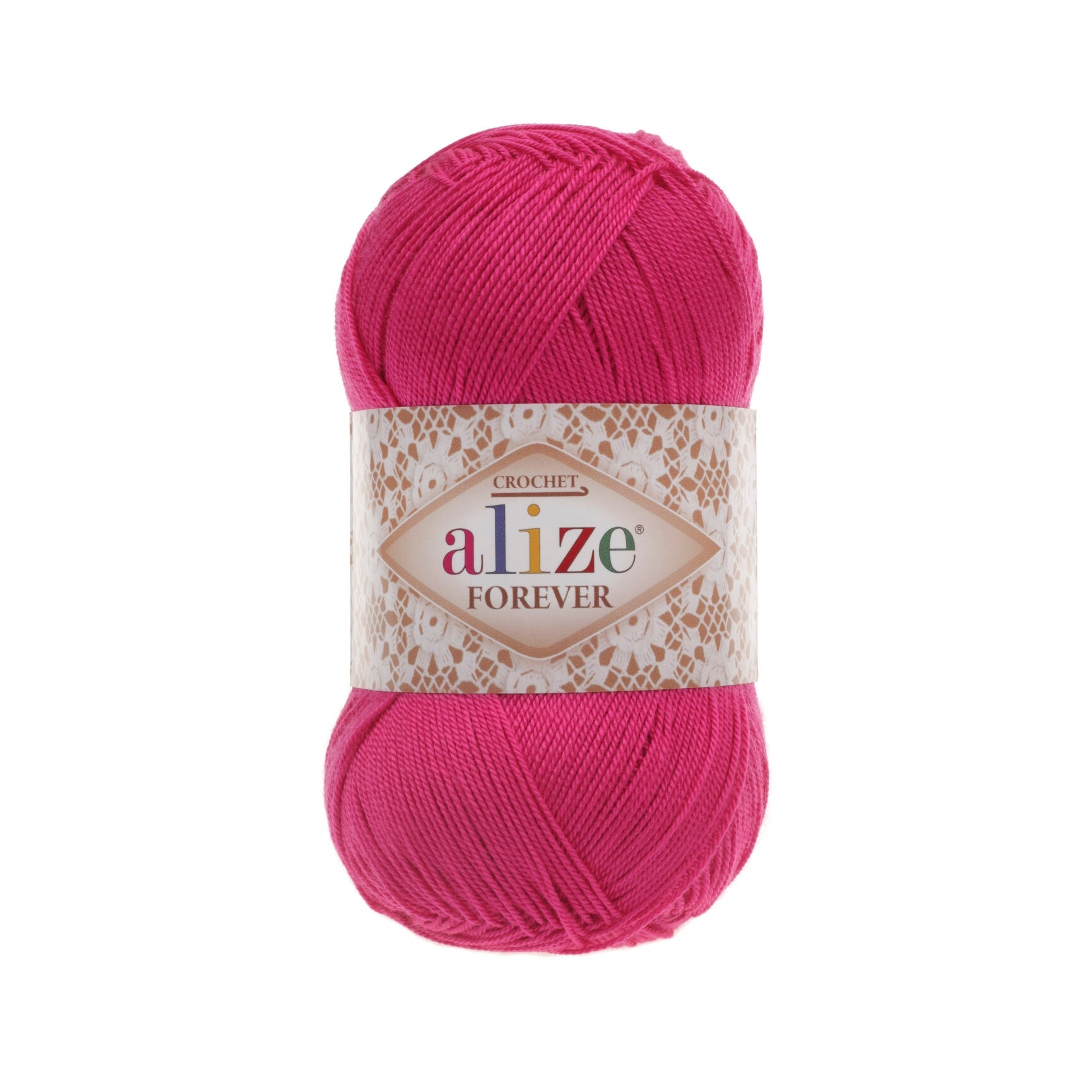 Пряжа для вязания Forever Alize 5 мотков (300 м, 50 гр), цвет 149 светлая фуксия