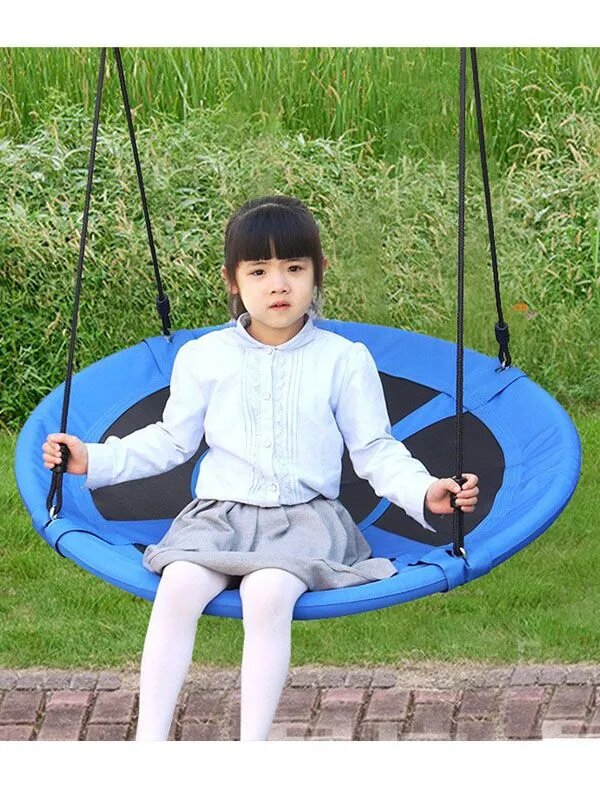 Качели гнездо уличные подвесные 100 см/Садовые качели круглые для детей и взрослых