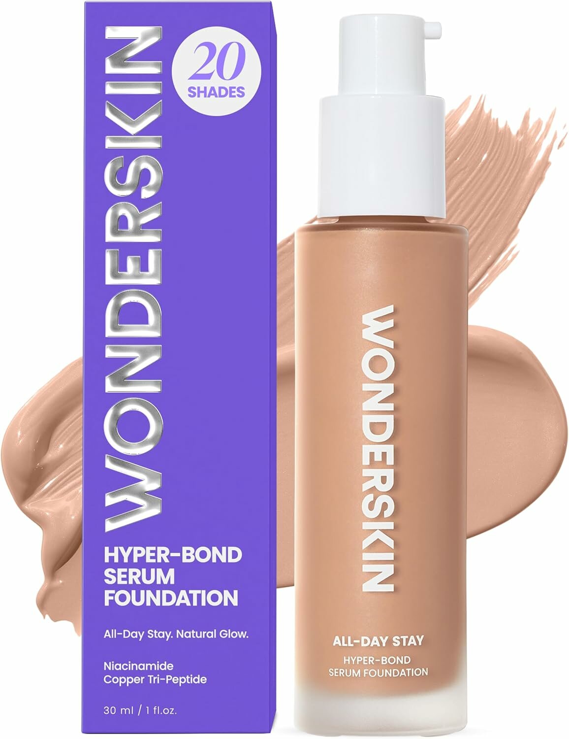WONDERSKIN Тональная сыворотка Hyper Bond Serum Foundation 30 мл, оттенок Nova