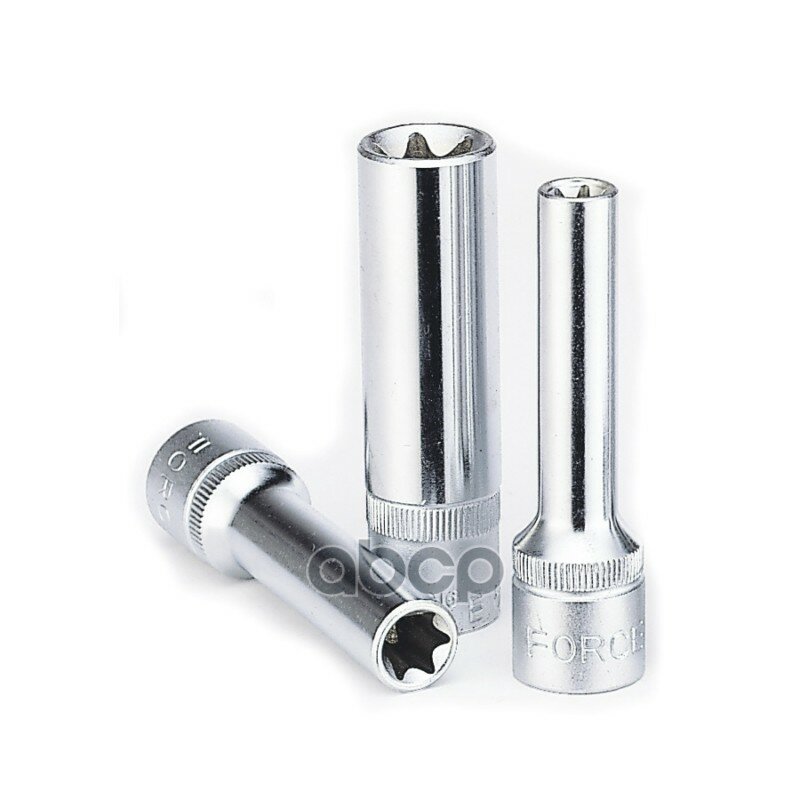 Головка торцевая торкс Е1 3/8 глбокая L63мм F-36631 FORCE FORCE арт. 5366310