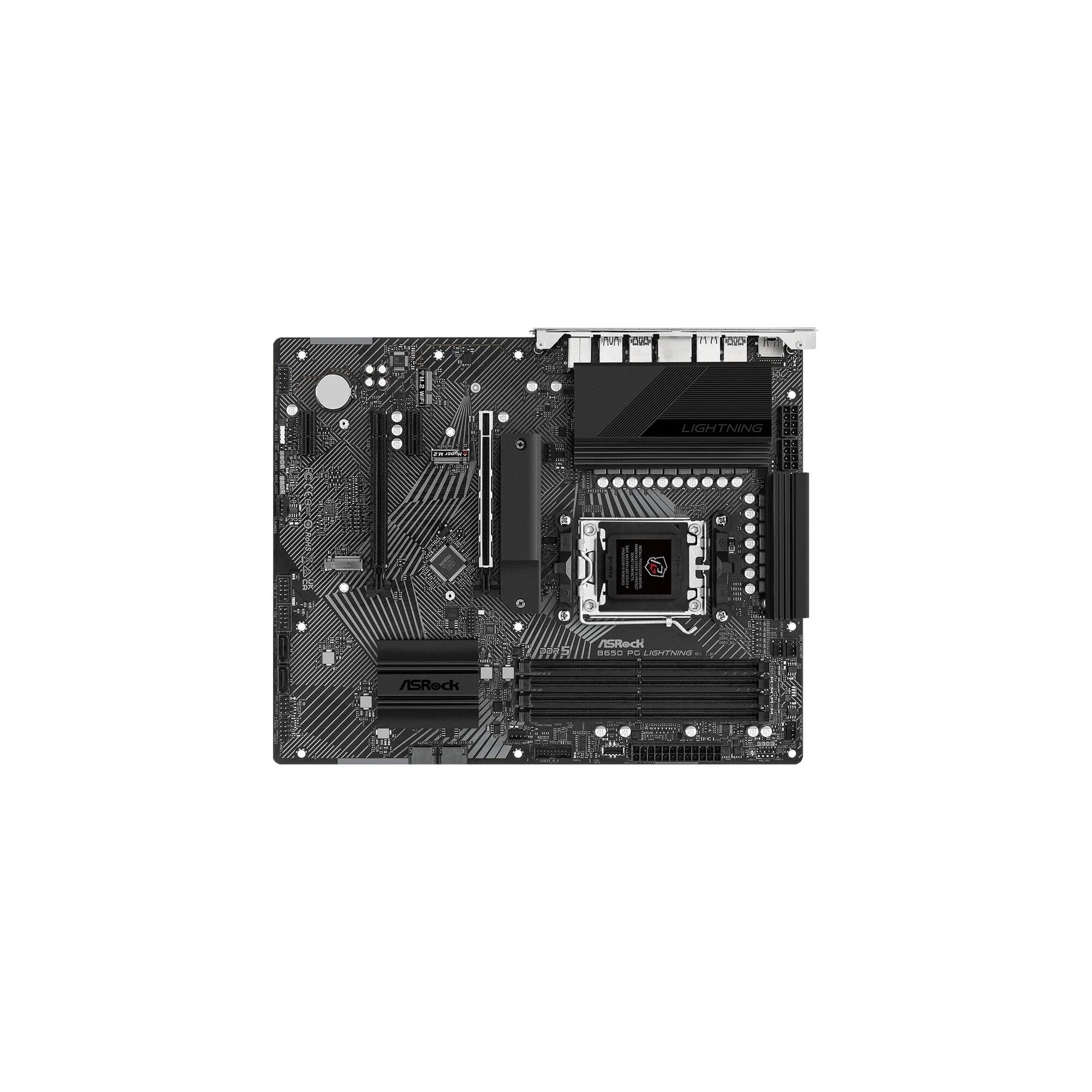 Материнская плата Asrock B650 PG LIGHTNING, SocketAM5, AMD B650, ATX