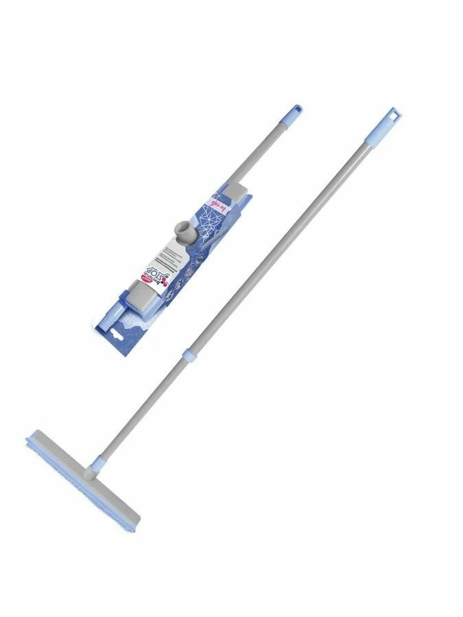 YORK Швабра-сгон для уборки с резиновой щетиной BACTERIA STOP 140 см