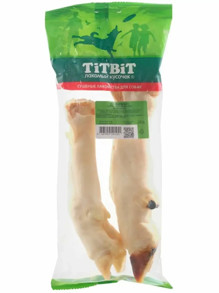 Лакомство для собак TiTBit Нога баранья 2 шт. 164 г.
