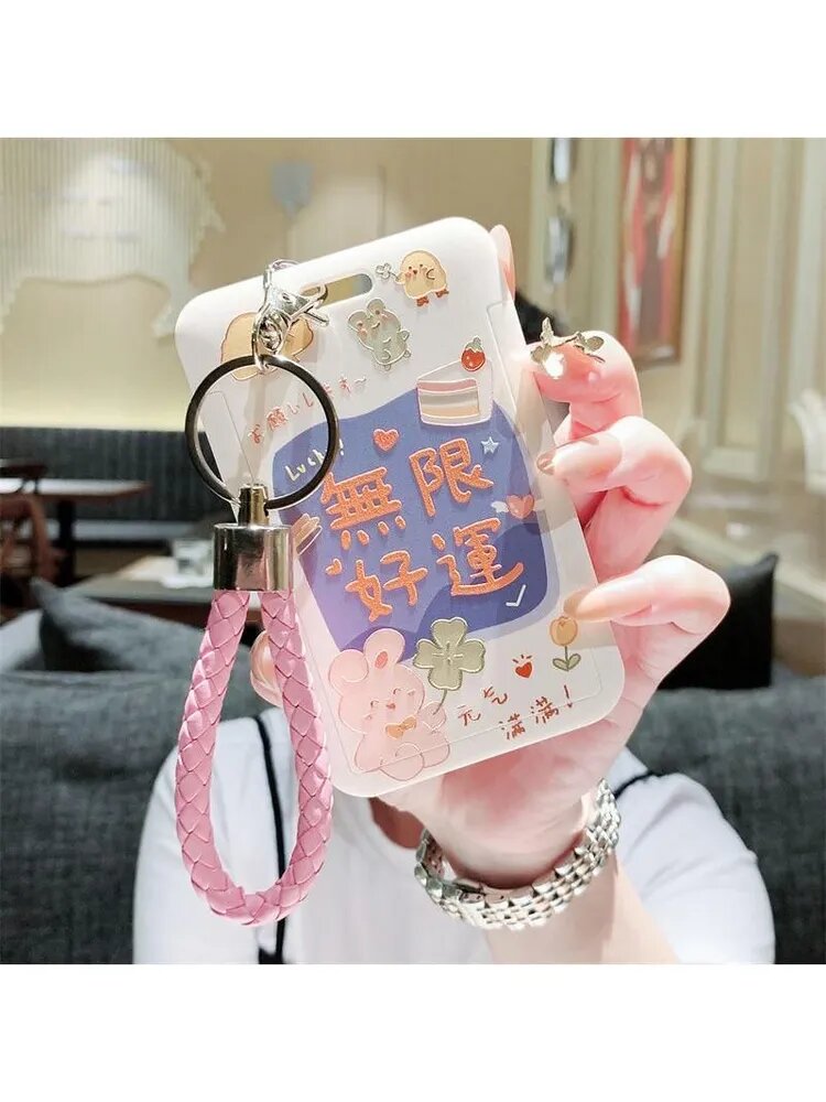 Неограниченный набор карт удачи + розовая кожаная веревка