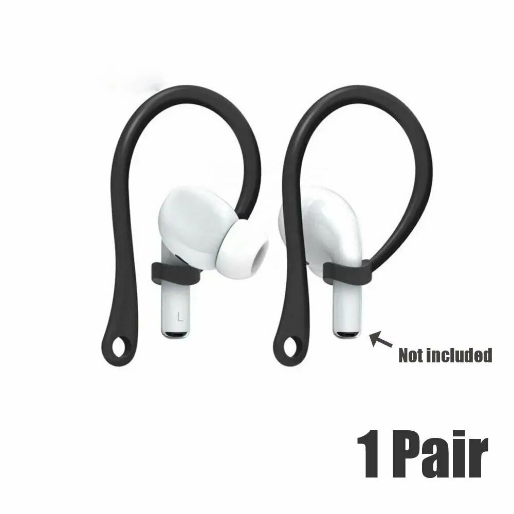 Держатель для беспроводных наушников, силиконовые чехлы, совместим с AirPods 3 Pro, 2 шт.